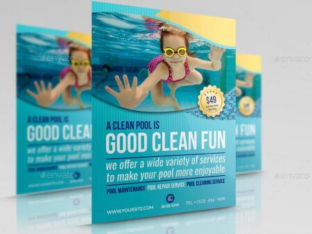 Swimming Pool Cleaning Postcards | ThePalmBeachPrinter.com
